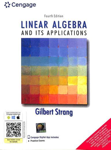 Buy Linear Algebra Its Applications Book Gilbert Strang