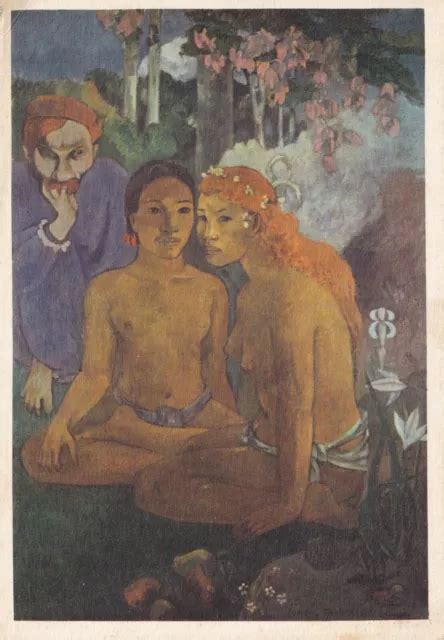 Carte Postale Card X Cm Femme Nue Naked Woman Tableau Gauguin Contes