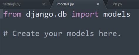 Django Models Learn To Create Your First Django Model DataFlair