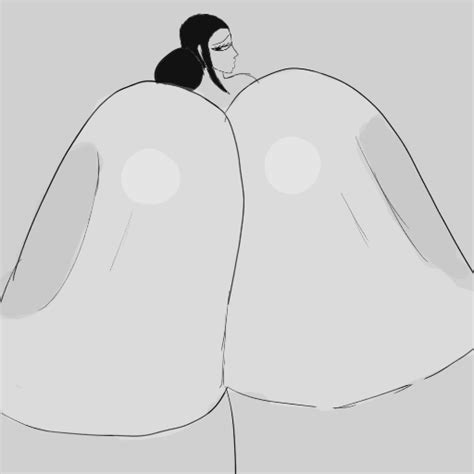 Rule 34 Animated Big Ass Big Butt Female Huge Ass Huge Butt Jiao Zhi Monochrome Nude Toedpens