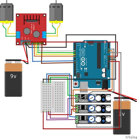 arduino uno line tracer is not working properly programming questions arduino forum