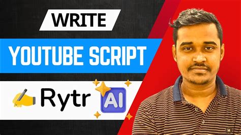 How To Write YouTube Script Using Rytr Ai Rytr Review And Tutorial