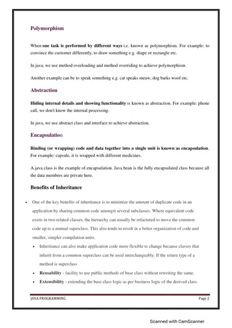 Java Complete Notes Pdf Connect 4 Techs