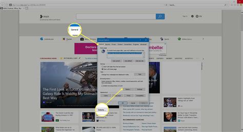 Manage Browsing History And Other Private Data In IE11