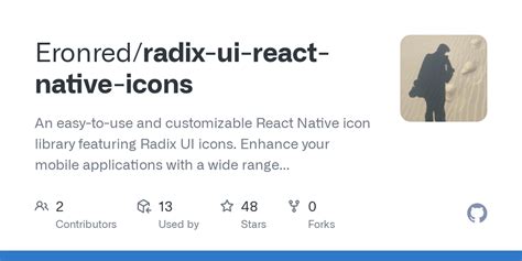GitHub Eronred Radix Ui React Native Icons An Easy To Use And