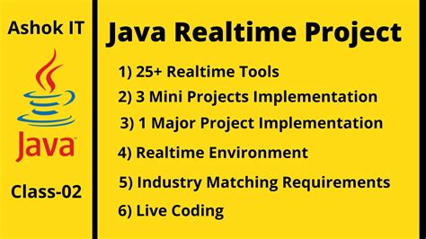 Java Realtime Project Online Training Class 02 Ashok IT YouTube
