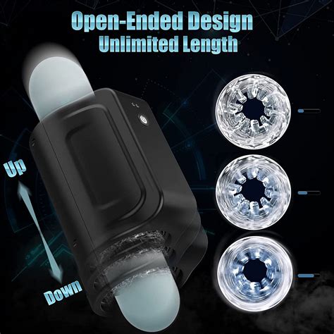 Mens Sex Toys Dual Motor Automatic Male Masturbator Adult Toys Multiple Vibration Patterns