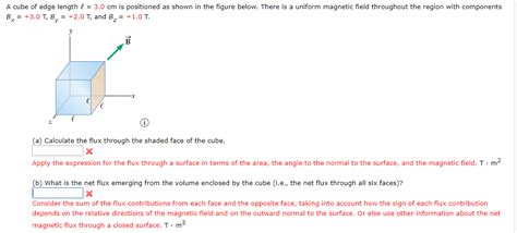 solved a cube of edge length l 3 0 cm is positioned as