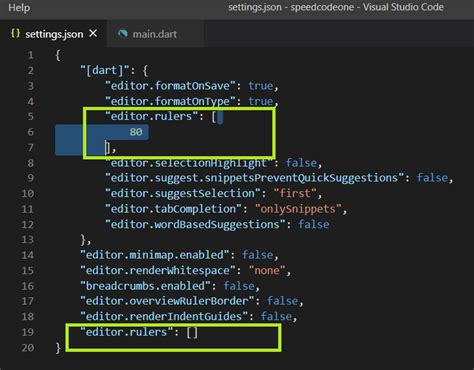 Eliminating The Vertical White Line In The Visual Studio Code Editor
