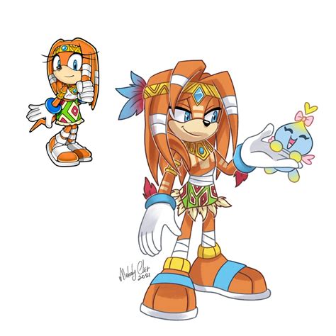 78982 Safe Artistmelodycler01 Artistmelodyclerenes Tikal The Echidna Sonic Chao