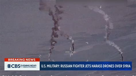 Cbs Evening News On Twitter Breaking The Us Is Accusing Russia Of Harassing Us Military