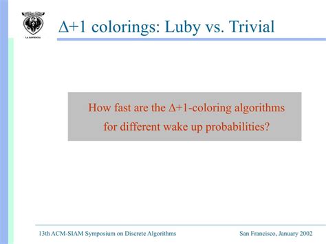 ppt experimental analysis of simple distributed vertex coloring algorithms powerpoint