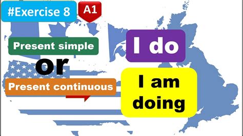 Exercise Lesson Level A The Difference Between Present Simple