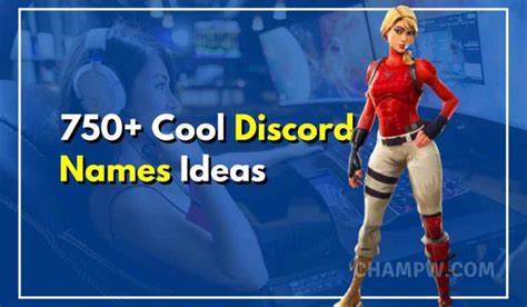 750 Cool Discord Names Ideas Good Funny Cute Aesthetic