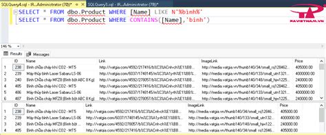 full text search là gì hướng dẫn sử dụng full text search trong sql server