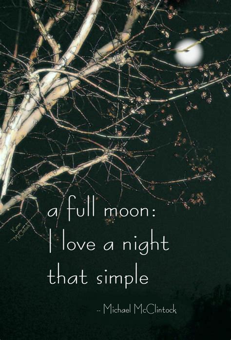 Haiku Poem A Full Moon By Michael Mcclintock Haiku Poems Haiku Full Moon Quotes