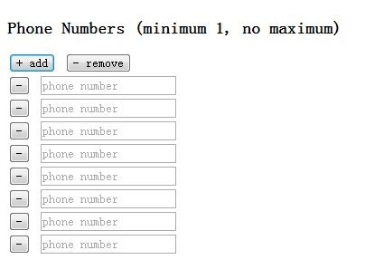 33 Add Remove Input Fields Dynamically With Javascript Javascript