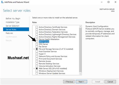 Install And Configure DHCP Server On Windows Server 2019 Mushaaf Blog
