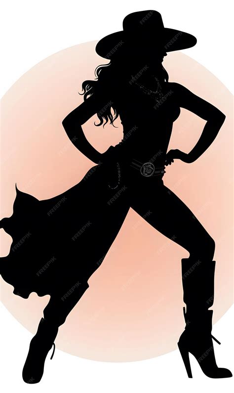 Premium Ai Image Cowgirl Dancing Cowgirl