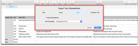 saving csv excel file as utf 8 encoded import export suite for woocommerce webtoffee