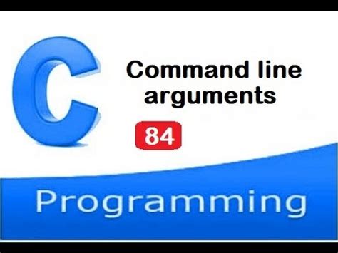 Command Line Arguments In C YouTube
