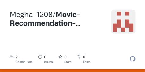 github megha 1208 movie recommendation system with python
