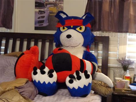 5 Foot Gaomon Digimon Life Size Plush Same Size He Is In Cartoon From Digimon Data Squad I
