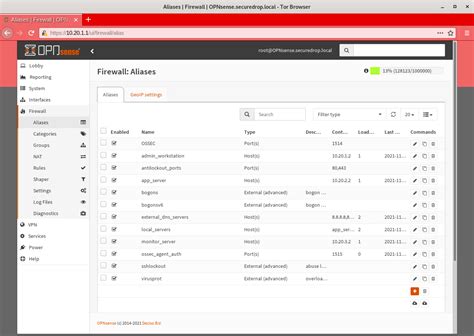 Setting Up An OPNSense Network Firewall SecureDrop Stable Documentation