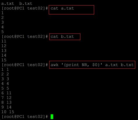 linux中awk 命令中 nr、fnr内置变量 小鲨鱼2018 博客园