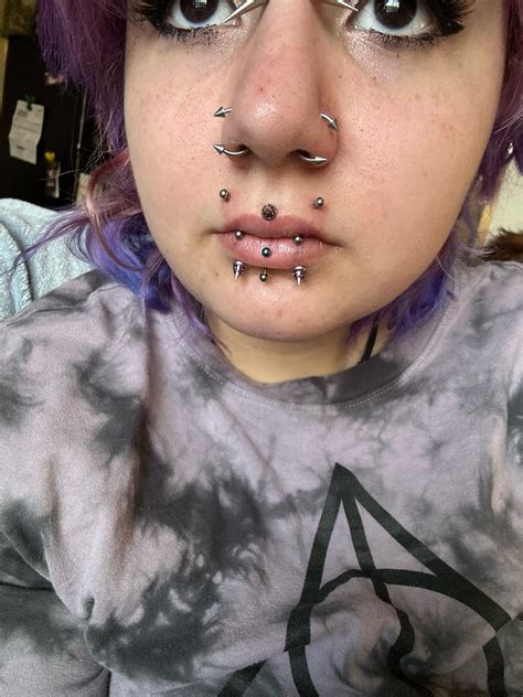 Are My Angel Fangs Crooked Rpiercing