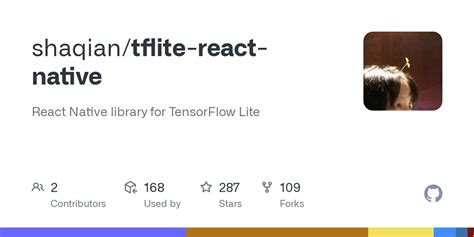 GitHub Shaqian Tflite React Native React Native Library For