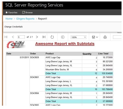 Keep Column Headers Visible In SSRS SQLServerCentral