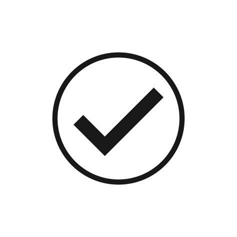 Check Mark Vector Icons Checklist Icon Symbol Isolated 10451464 Vector