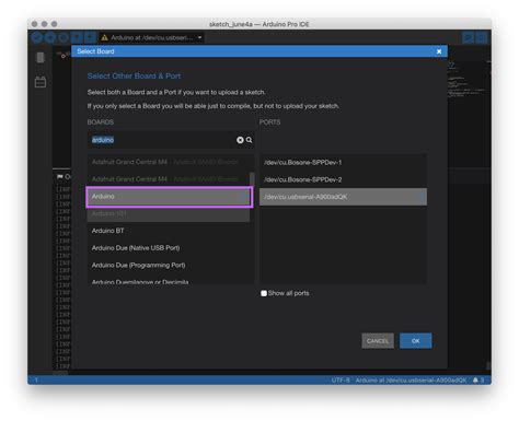 board search not reliable · issue 263 · arduino arduino pro ide · github