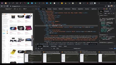 web scraping an e commerce website with python beautifulsoup youtube