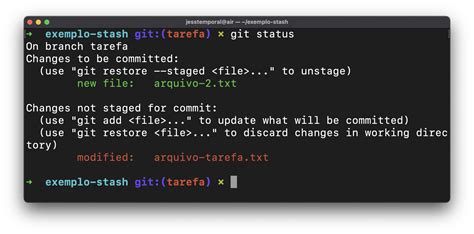 using git stash and git stash pop jessica temporal