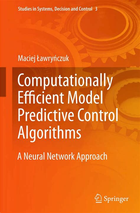 pdf computationally efficient model predictive control algorithms a neural network approach
