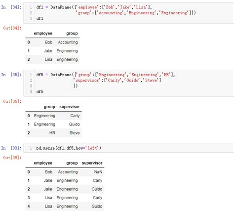 pandas 级联 追加 合并 ncat pd append pd merge 正在学python 博客园