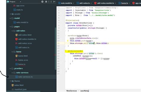 TypeScript Error Type Void Is Not Assignable To Type Promise Ionic