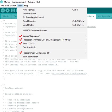 guide how to flash a bootloader on melzi boards let s print 3d