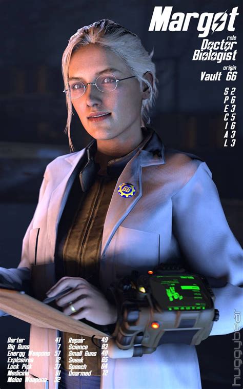 Fallout Stats Margot By Huggybear742 On Deviantart Fallout Art Fallout Concept Art Fallout