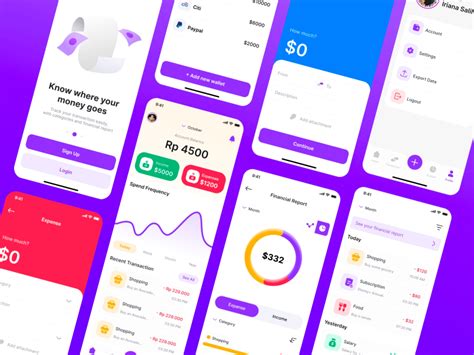 Montra Expense Tracker Free UI Kit For Figma Uistore Design