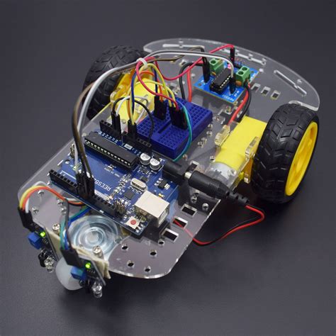 line follower robot using arduino code circuit components