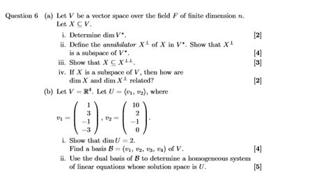 solved question 4 a let vi and v2 be vector spaces over