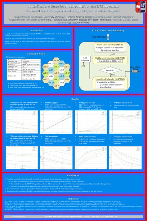 pdf a qos aware three level scheduler for the lte downlink