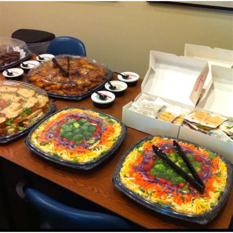 Chick Fil A Tray Setup Featuring Our Large Garden Salad Trays Chick N Strip Tray And Fudge