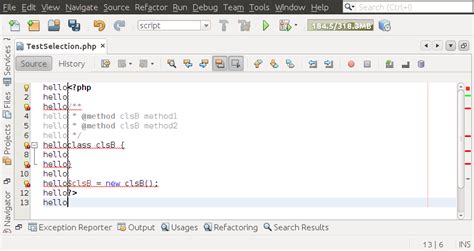 editing multiple lines of code in netbeans stack overflow