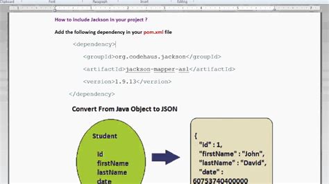 How To Convert Java Object To Json Youtube
