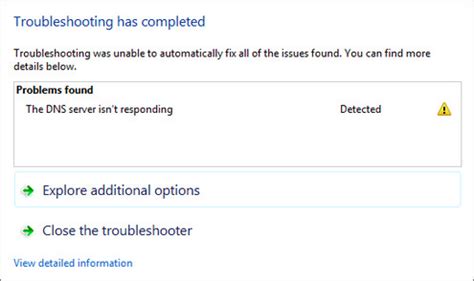 How To Fix DNS Server Is Not Responding Error In Windows