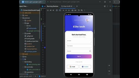 Complete Flutter GetX Authentication With Laravel RESTful API